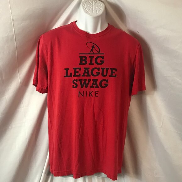 Nike | Shirts | Nike Big League Swag Logo Standard Fit Activewear ...